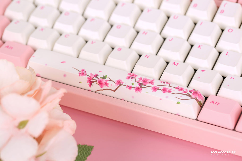 Varmilo VA Series V2 Sakura R1 Pink LED Mechanical Keyboard