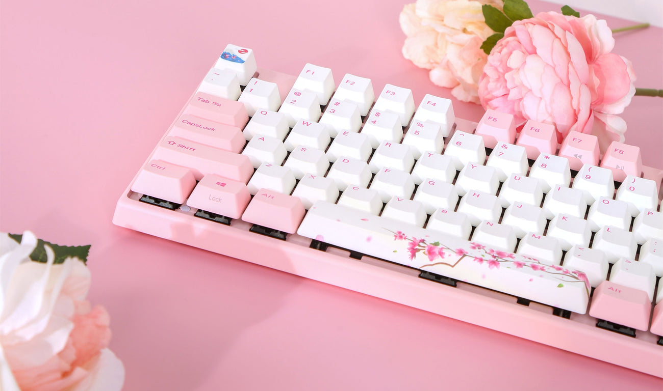 Varmilo VA Series V2 Sakura Round 1 TKL Mechanical Keyboard