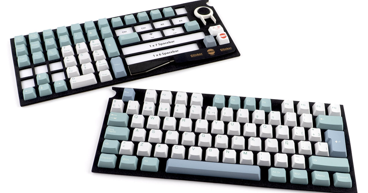 Tai-Hao Hygge Spanish ISO 116 Key OEM Profile PBT Double Shot Keycap S