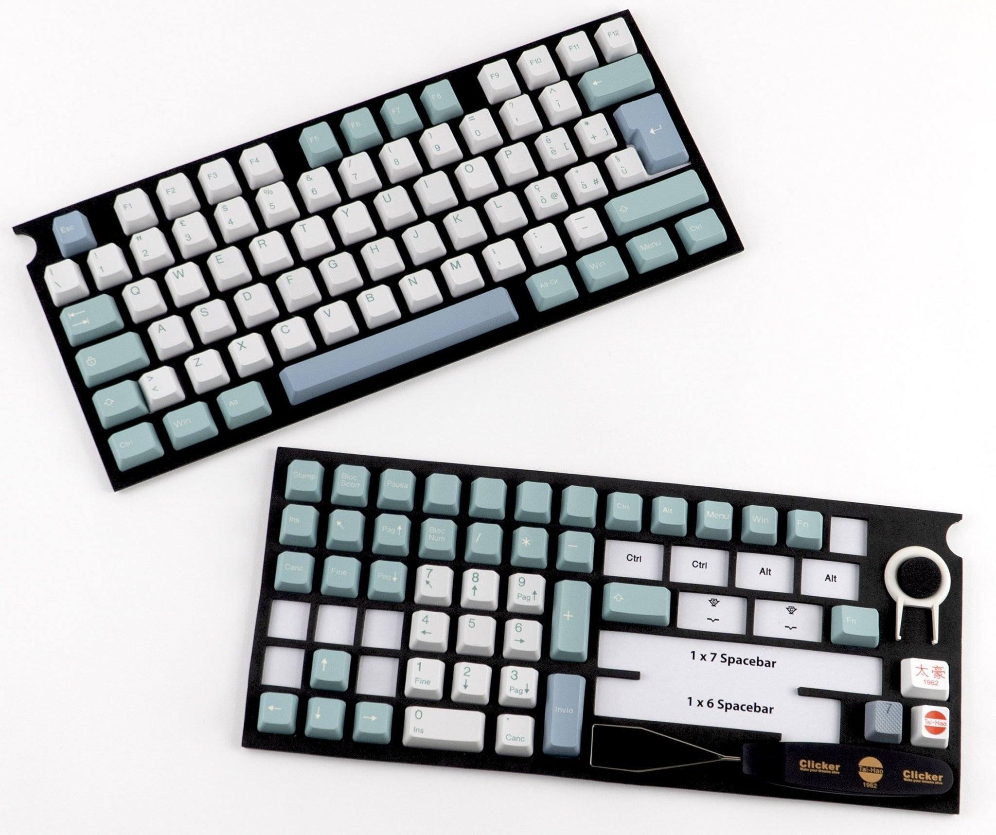 Tai-Hao Hygge Italian ISO 116 Key OEM Profile PBT Double Shot Keycap S